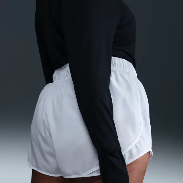 Nike Tempo Dri-fit Mid-rise 3" Brief-lined Running Shorts - White