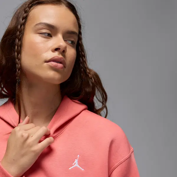 JORDAN Brooklyn Fleece Pullover Hoodie - Pink