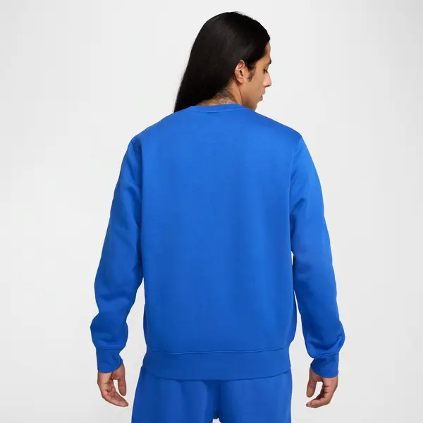 Nike Club Fleece Crew - Blue