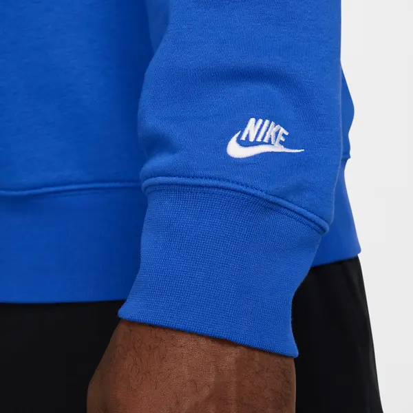 Nike Club Fleece Crew - Blue