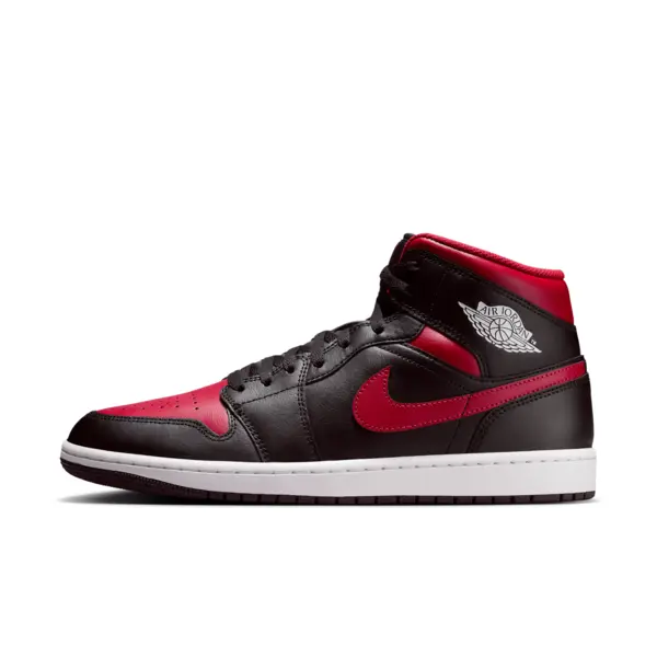 JORDAN 1 Mid Shoes - Black