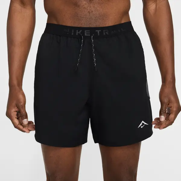 Nike Trail Dri-fit 6" Brief-lined Running Shorts - Black