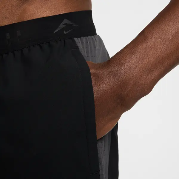 Nike Trail Dri-fit 6" Brief-lined Running Shorts - Black