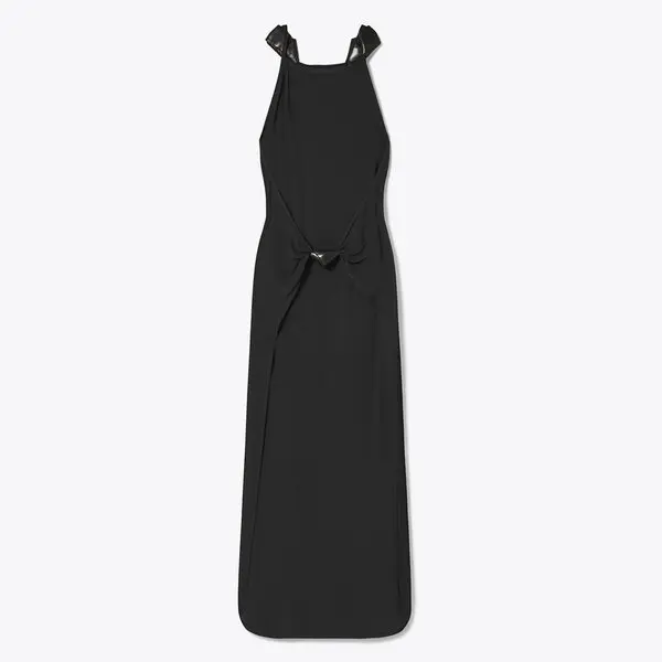 Tory Burch Knotted Crepe Dress