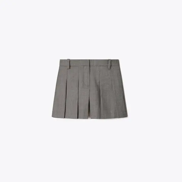 Tory Burch Wool Short - Black/gray