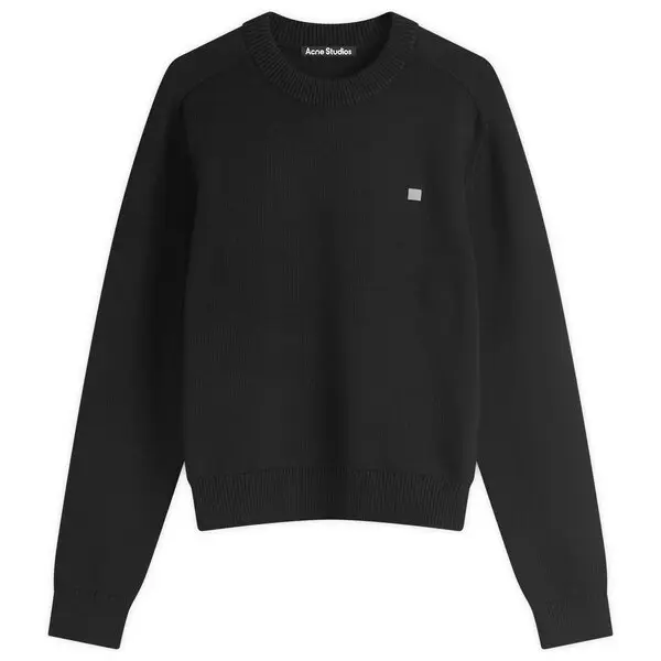 Acne Studios Kolos Cotton Crew Sweatshirt