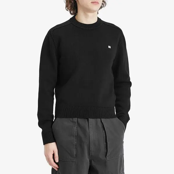 Acne Studios Kolos Cotton Crew Sweatshirt