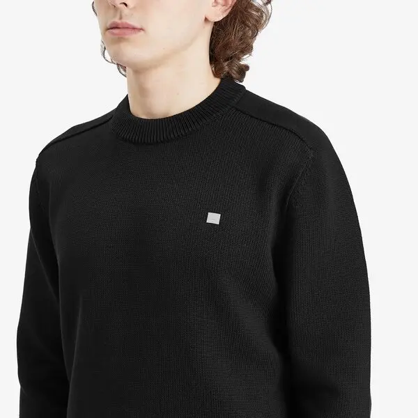 Acne Studios Kolos Cotton Crew Sweatshirt