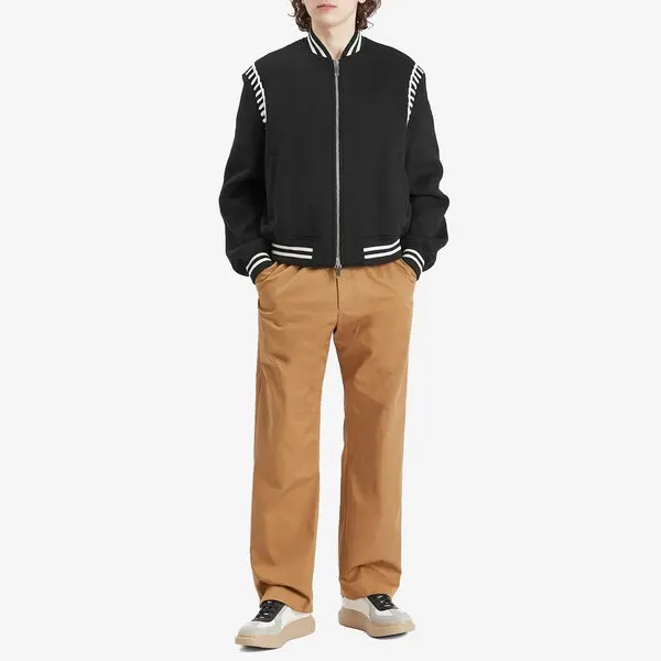 Alexander McQueen Wool Bomber Jacket