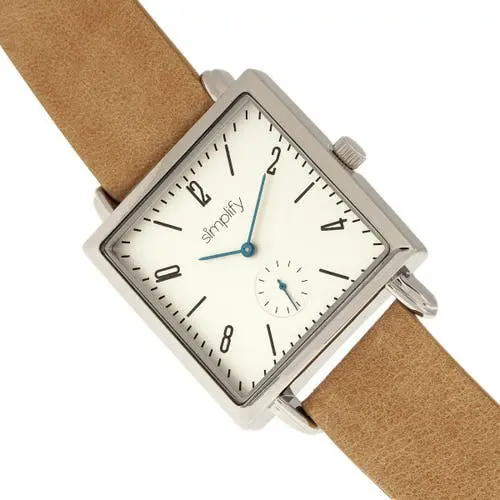 SIMPLIFY The 5000 Leather-band Watch