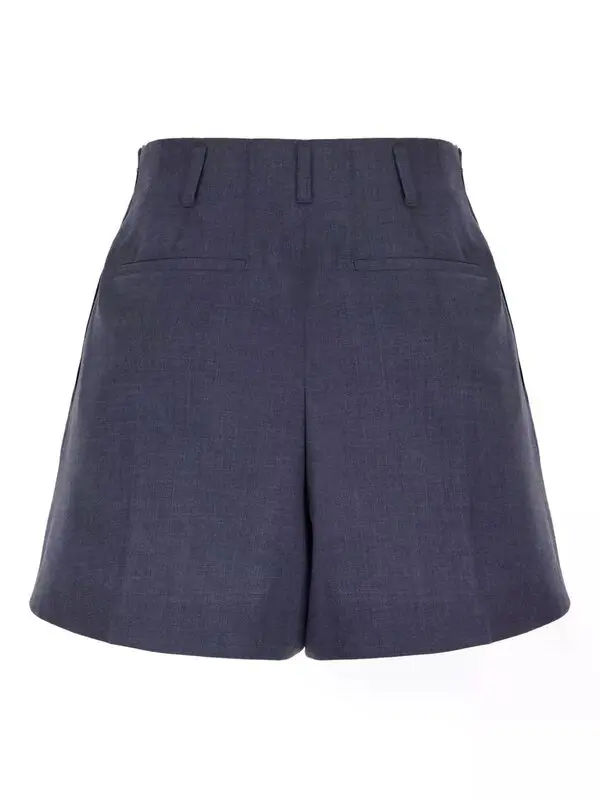Givenchy High-waisted Wool Shorts