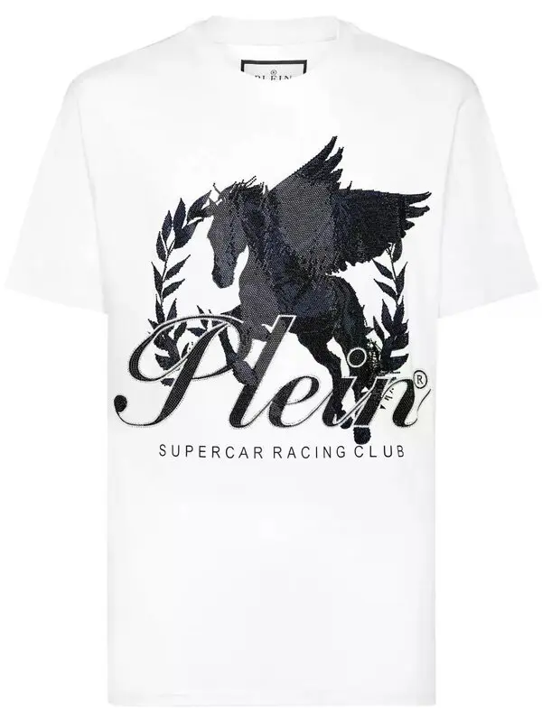 Philipp Plein Racing Club T-shirt - White