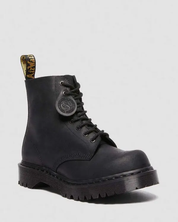 Dr. Martens 1460 Bex Made In England Bump Toe Leather Boots