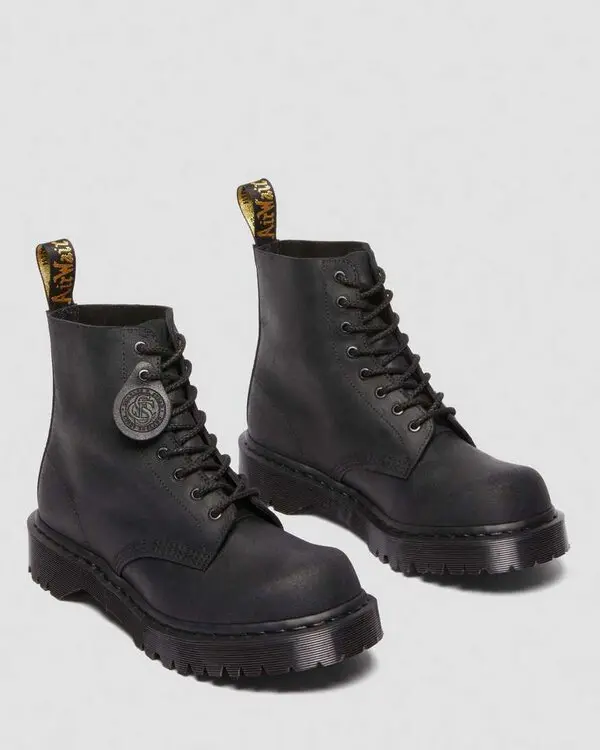 Dr. Martens 1460 Bex Made In England Bump Toe Leather Boots