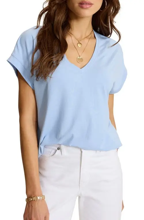 Tommy Bahama Kauai V-neck T-shirt - Beachcomber Blue