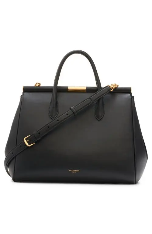 Dolce & Gabbana Marlene Day Xl Satchel - Nero