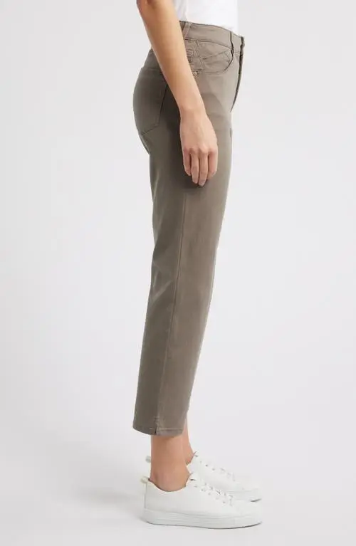 Wit & Wisdom High Waist Straight Leg Stretch Twill Pants