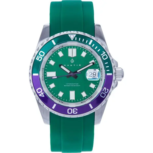 NAUTIS Interceptor Diver Watch Set - Green