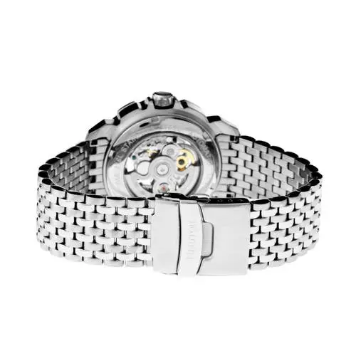 HERITOR AUTOMATIC Conrad Skeleton Bracelet Watch