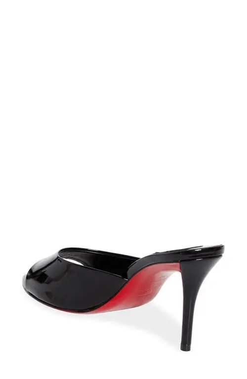 CHRISTIAN LOUBOUTIN Miss Z Pointed-toe Sandals - Black