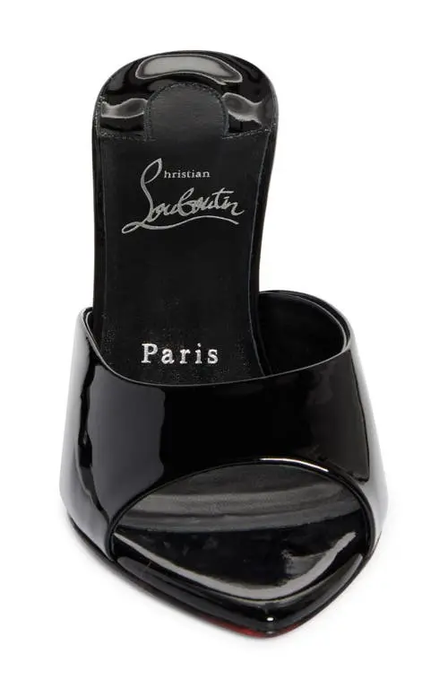 CHRISTIAN LOUBOUTIN Miss Z Pointed-toe Sandals - Black