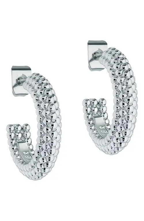 Ted Baker London Dotetta Hoop Earrings - Silver Tone
