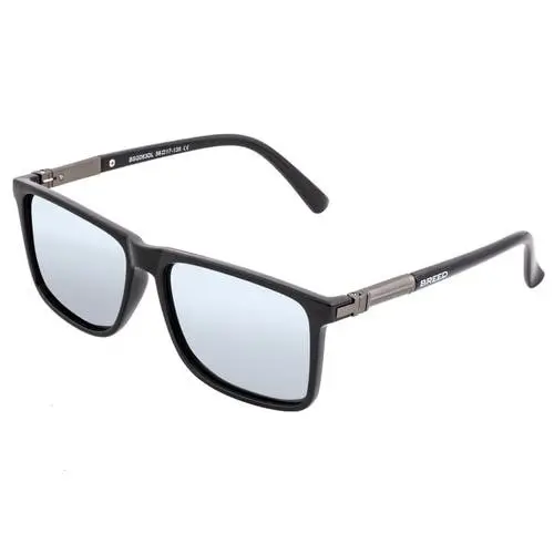 BREED Caelum Polarized Sunglasses - Black/silver