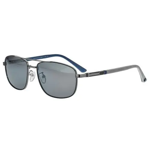 BREED Gotham Polarized Sunglasses - Gunmetal/silver
