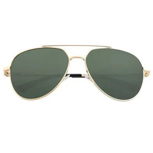 BREED Lyra Aviator Sunglasses - Gold/black