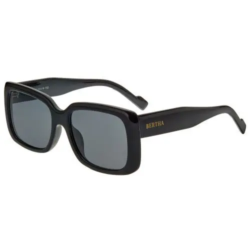 BERTHA WATCHES Wendy Polarized Sunglasses - Black/black