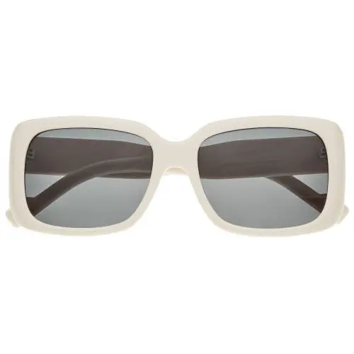 BERTHA WATCHES Wendy Polarized Sunglasses - Cream/black