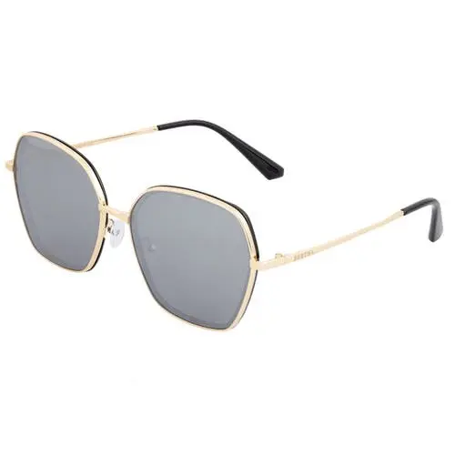 BERTHA WATCHES Emilia Polarized Sunglasses - Gold/silver