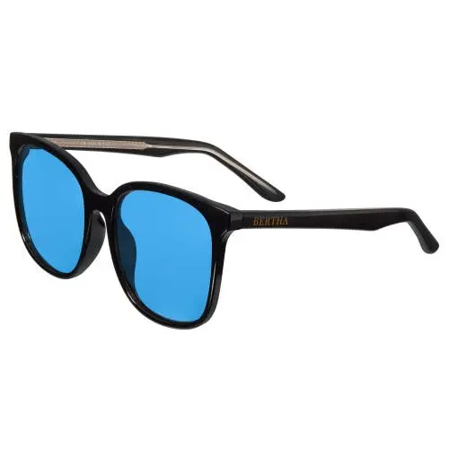 BREED Linux Polarized Sunglasses - Black/blue