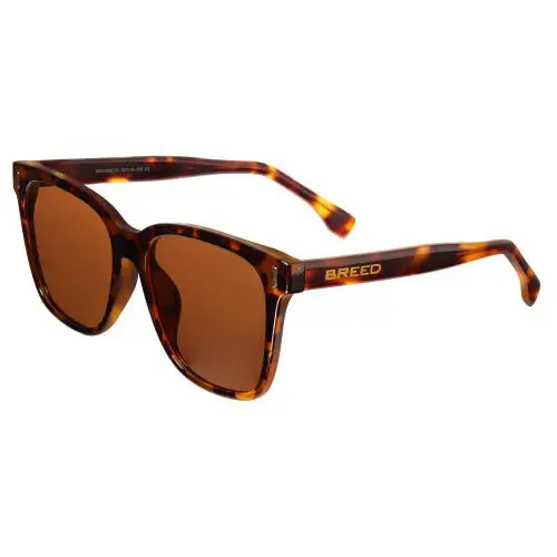 BREED Linux Polarized Sunglasses - Tortoise/brown