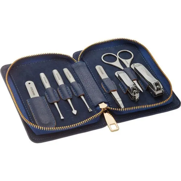 BREED Katana 8 Piece Surgical Steel Groom Kit - Blue