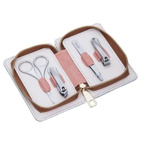 BERTHA WATCHES Avery 4 Piece Surgical Steel Groom Kit