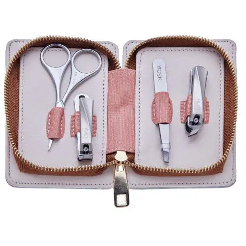 BERTHA WATCHES Avery 4 Piece Surgical Steel Groom Kit