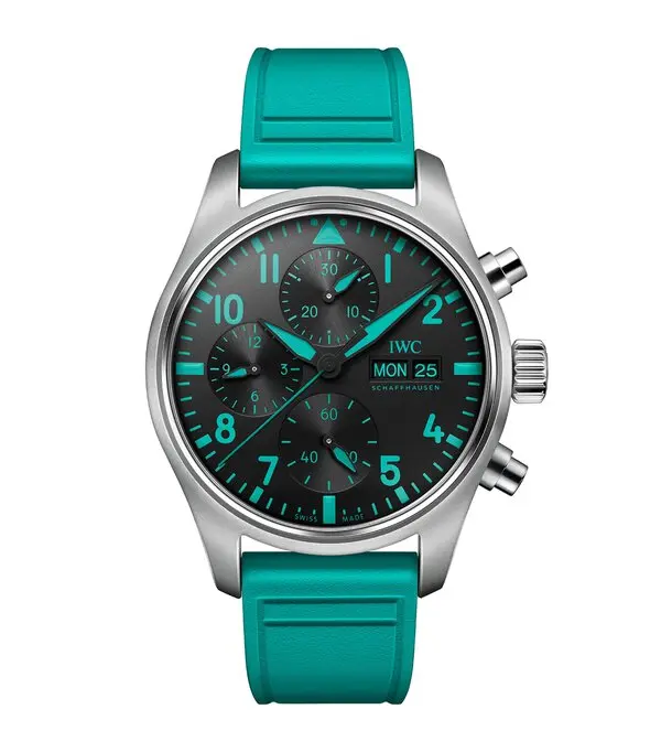 IWC SCHAFFHAUSEN Titanium Mercedes-amg Petronas Formula One Pilot’s Watch - Black