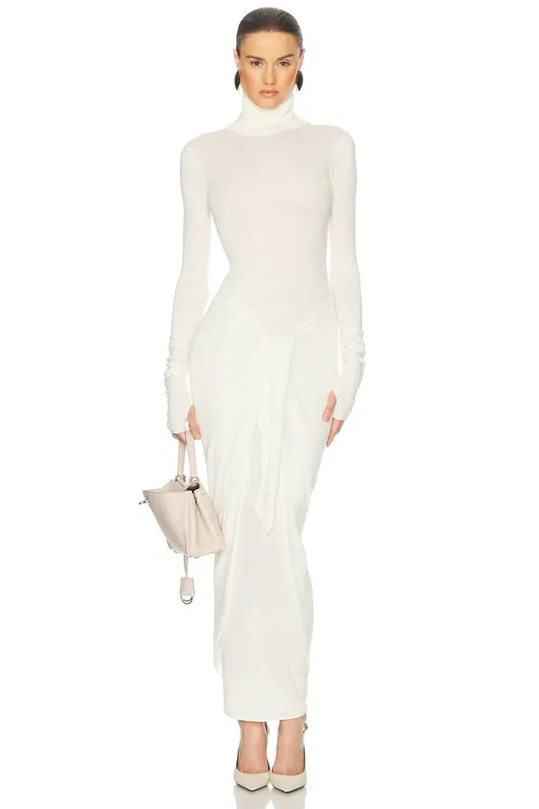 HELSA Oakleigh Maxi Knit Dress