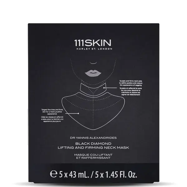 111SKIN Black Diamond Lifting And Firming Neck Mask - One-color