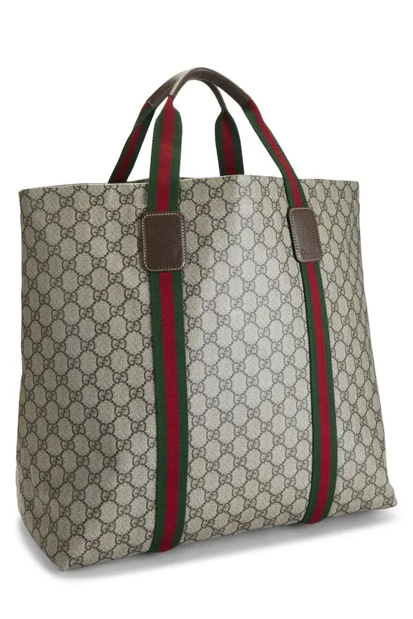 Gucci Gg Supreme Canvas Tote