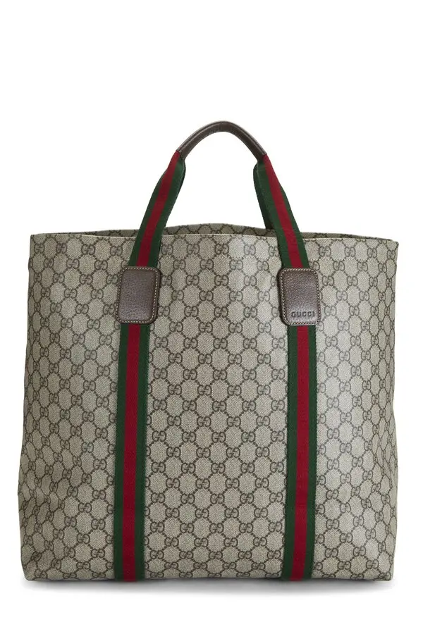 Gucci Gg Supreme Canvas Tote