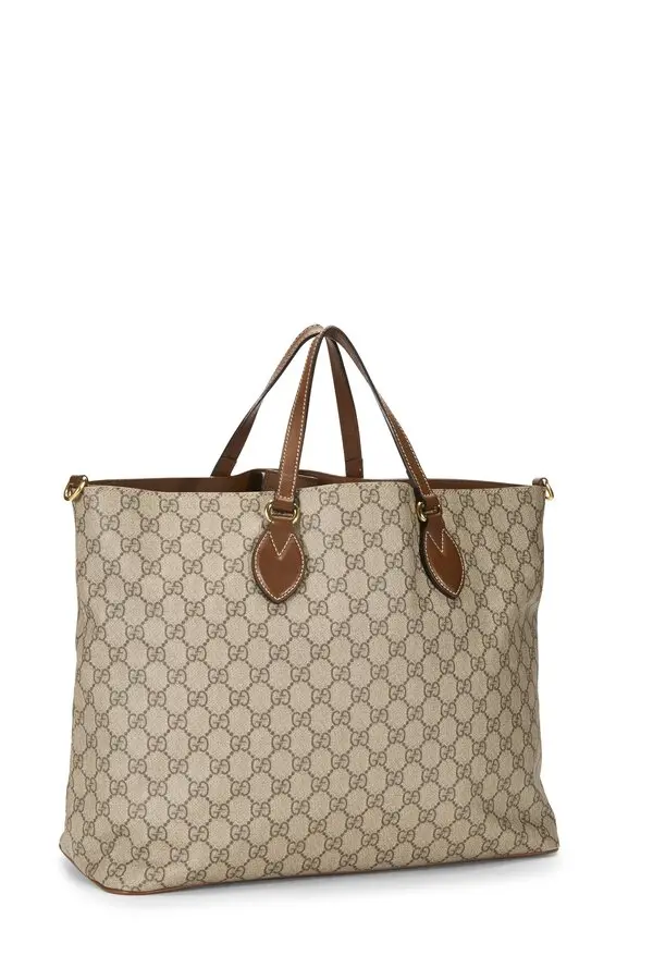 Gucci Gg Supreme Canvas Tote