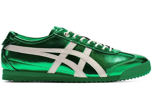 Onitsuka Tiger Mexico 66 Sd Metallic Sneakers - Jade/cream