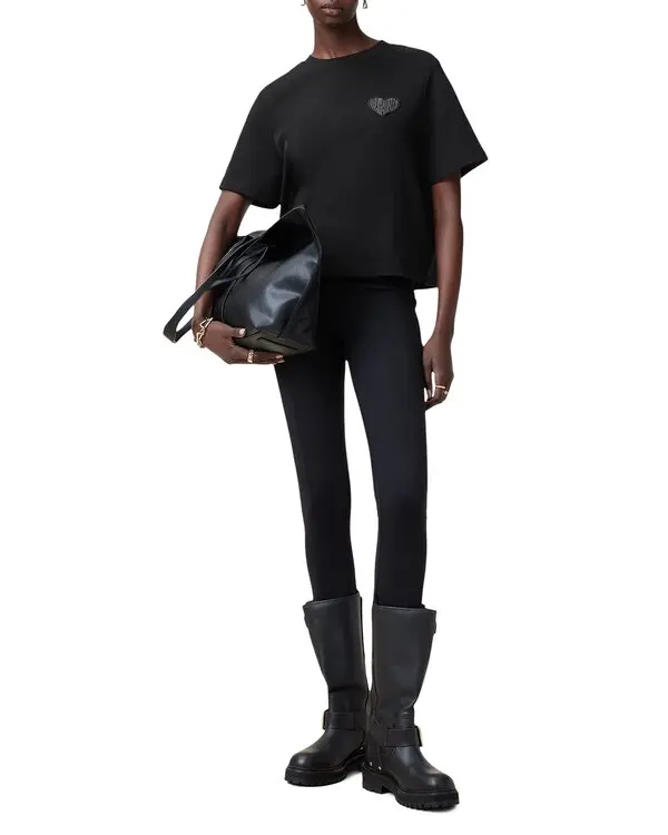 ALLSAINTS Lover Lisa Tee - Black