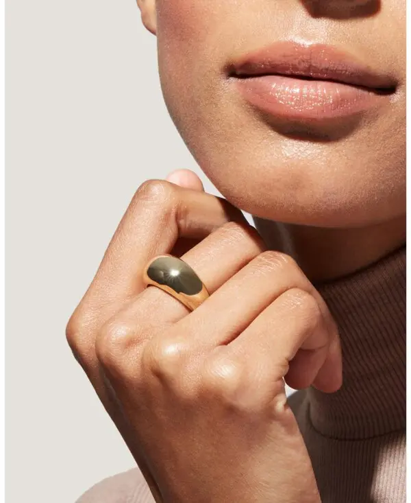 ANA LUISA Noa Dome Ring