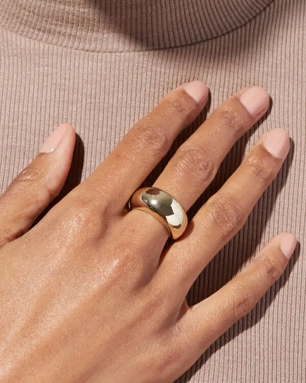 ANA LUISA Noa Dome Ring