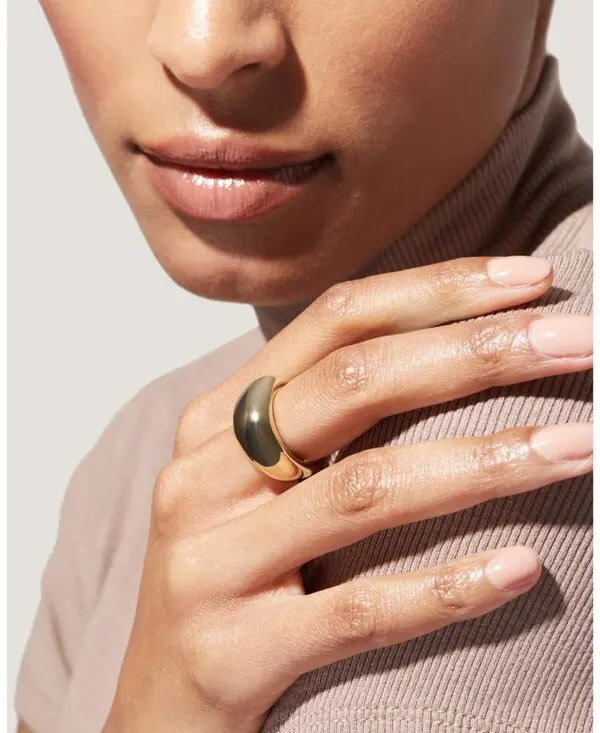 ANA LUISA Noa Dome Ring