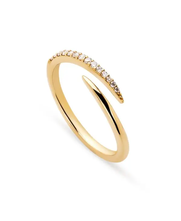 ANA LUISA Lab-grown Diamond Bypass Band Ring