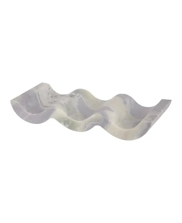 GAURI KOHLI Georgia Onyx Wine Bottle Holder - Green